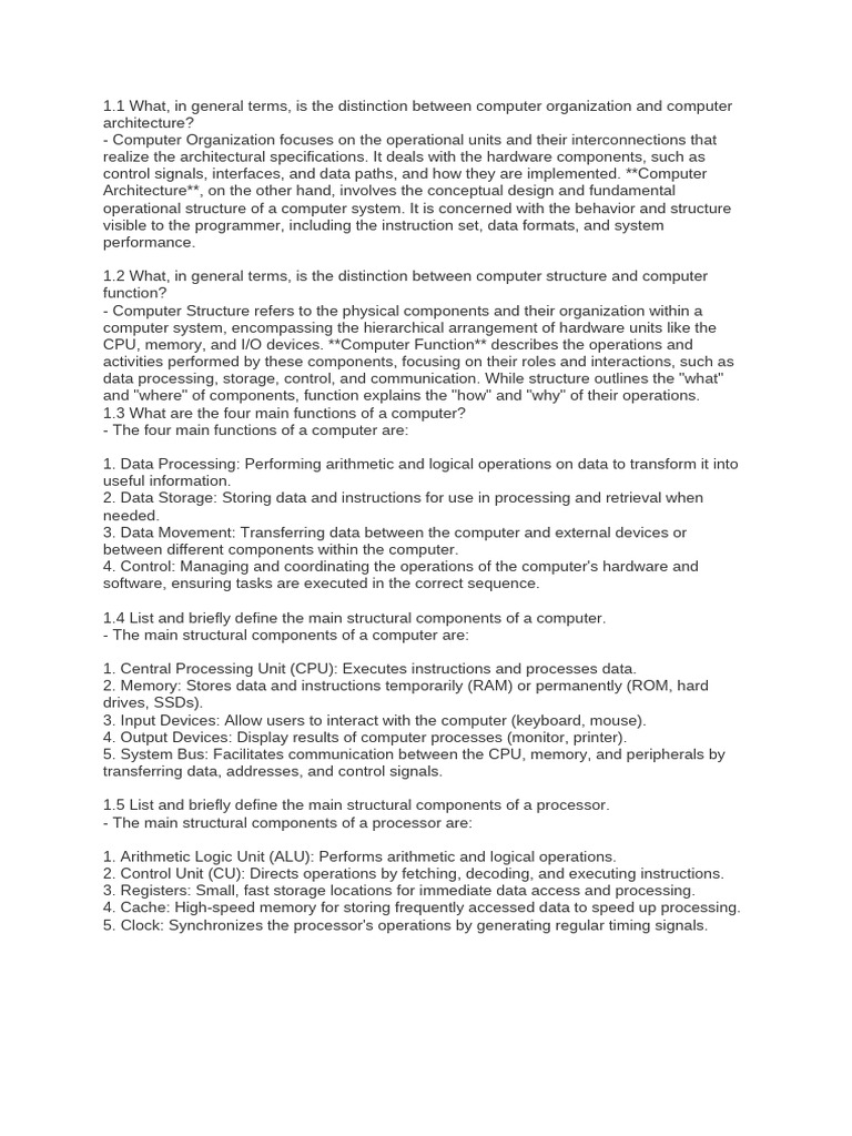 TuongAnhKiet Assessing Exercises of Chapter 1 | PDF | Central Processing Unit | Computer Data ...