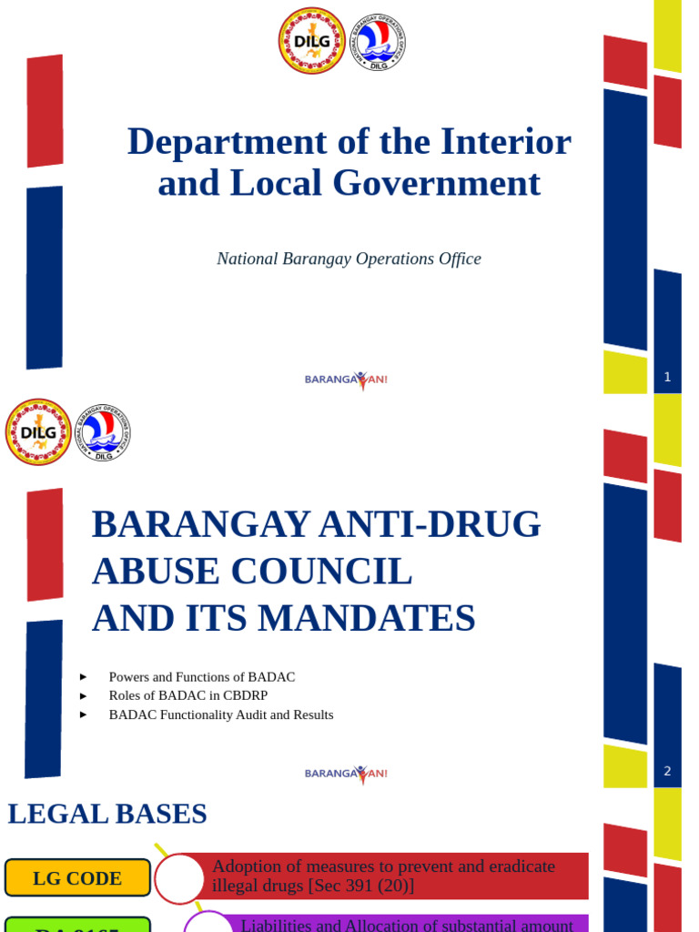 Session 1_ BADAC 101 | PDF | Drug Rehabilitation | Substance Abuse