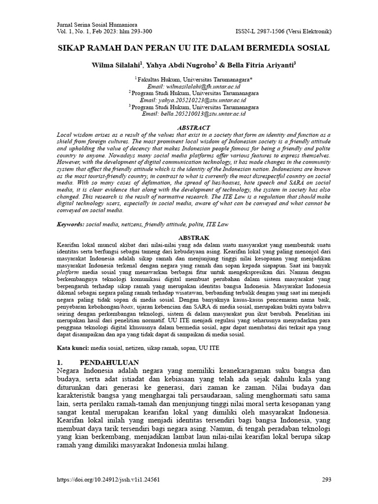 116P - Wilma Silalahi 1, Yahya Abdi Nugroho 2, Dan Bella Fitria Ariyanti 3 | PDF