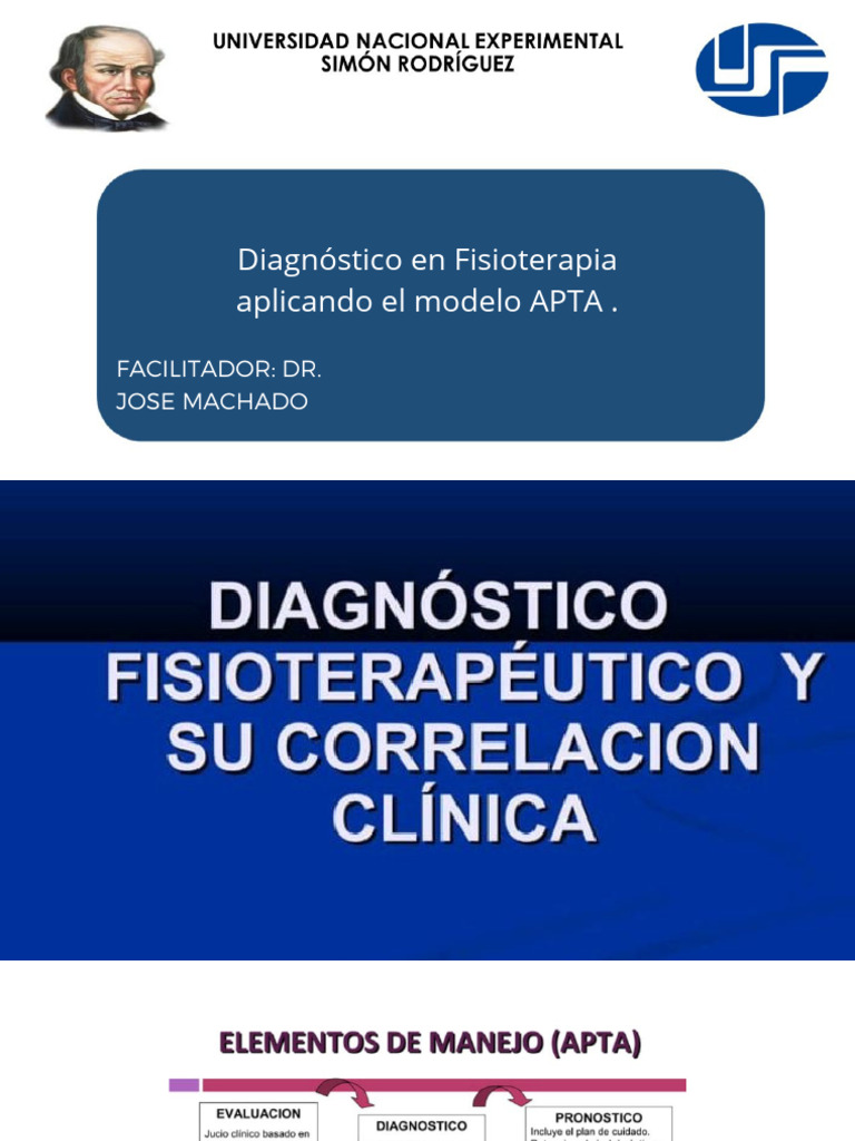 Diagnóstico en Fisioterapia Modelo APTA | PDF