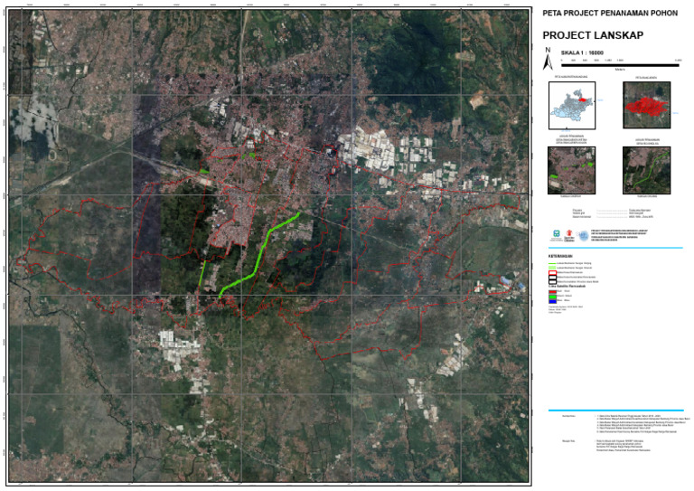 Peta Project Penanaman Pohon Rancaekek | PDF