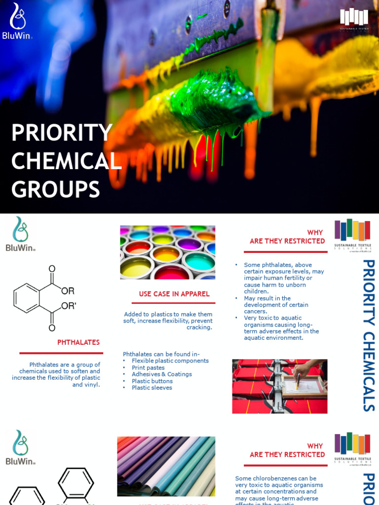 2.1 Fact Sheets - Priority Chemicals - SS | PDF | Dye | Volatile ...