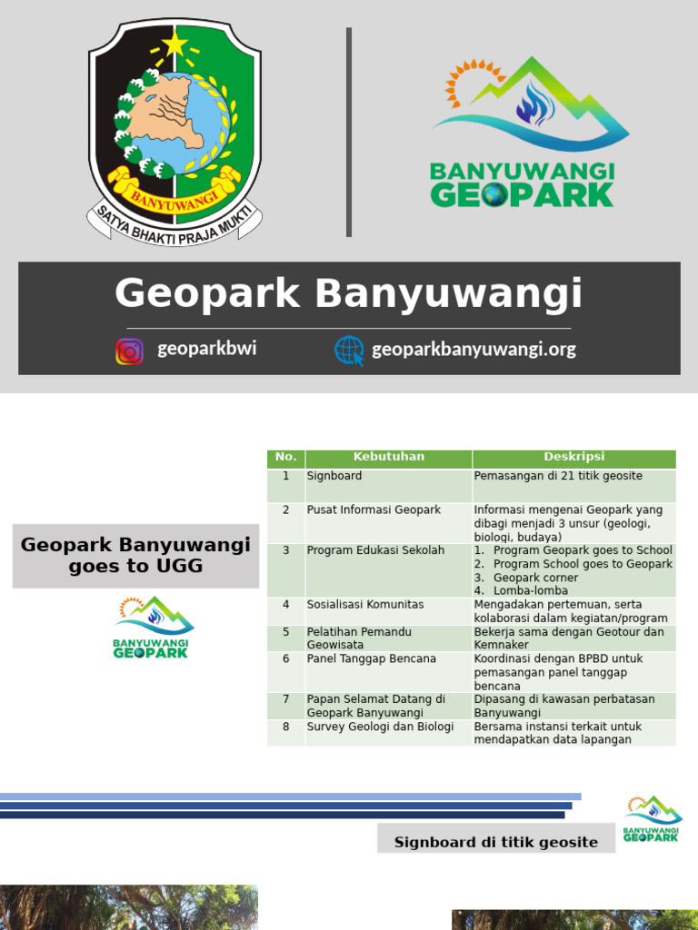 Kegiatan 2019 Geopark | PDF