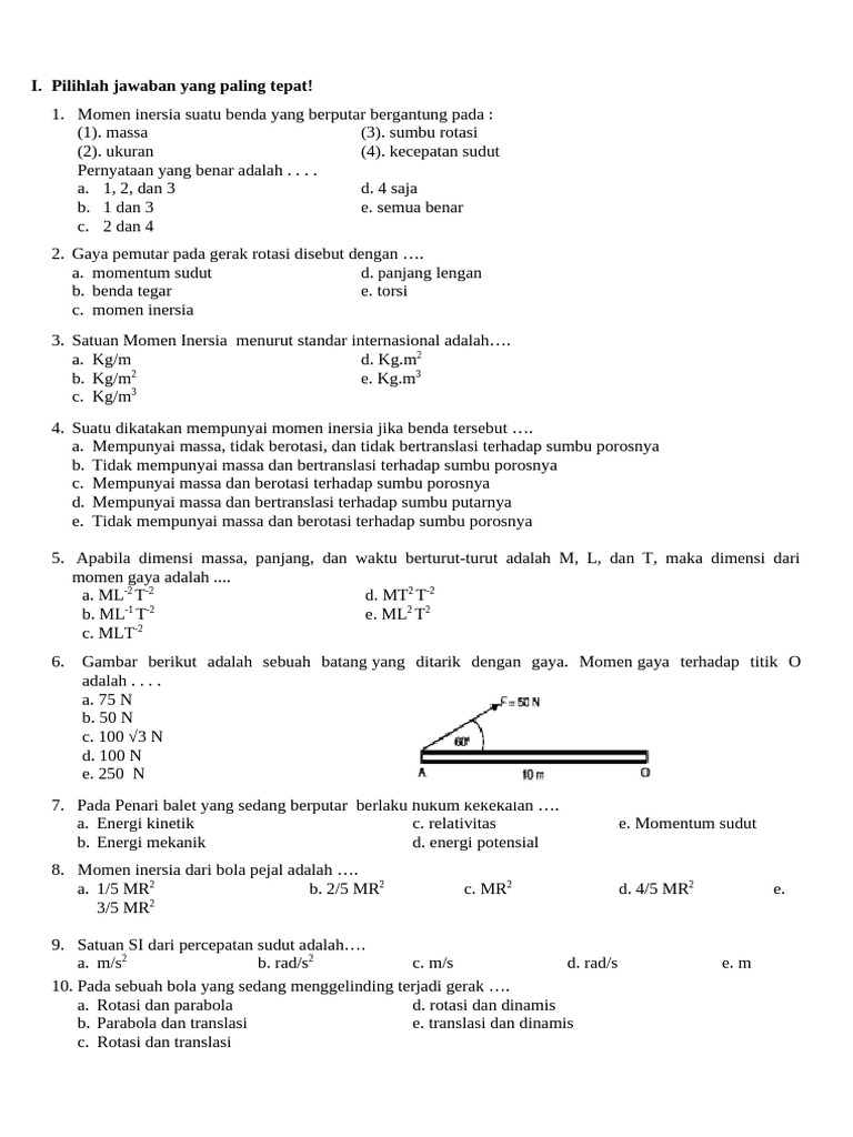 Soal Pts 1 Kelas XI 2024 | PDF