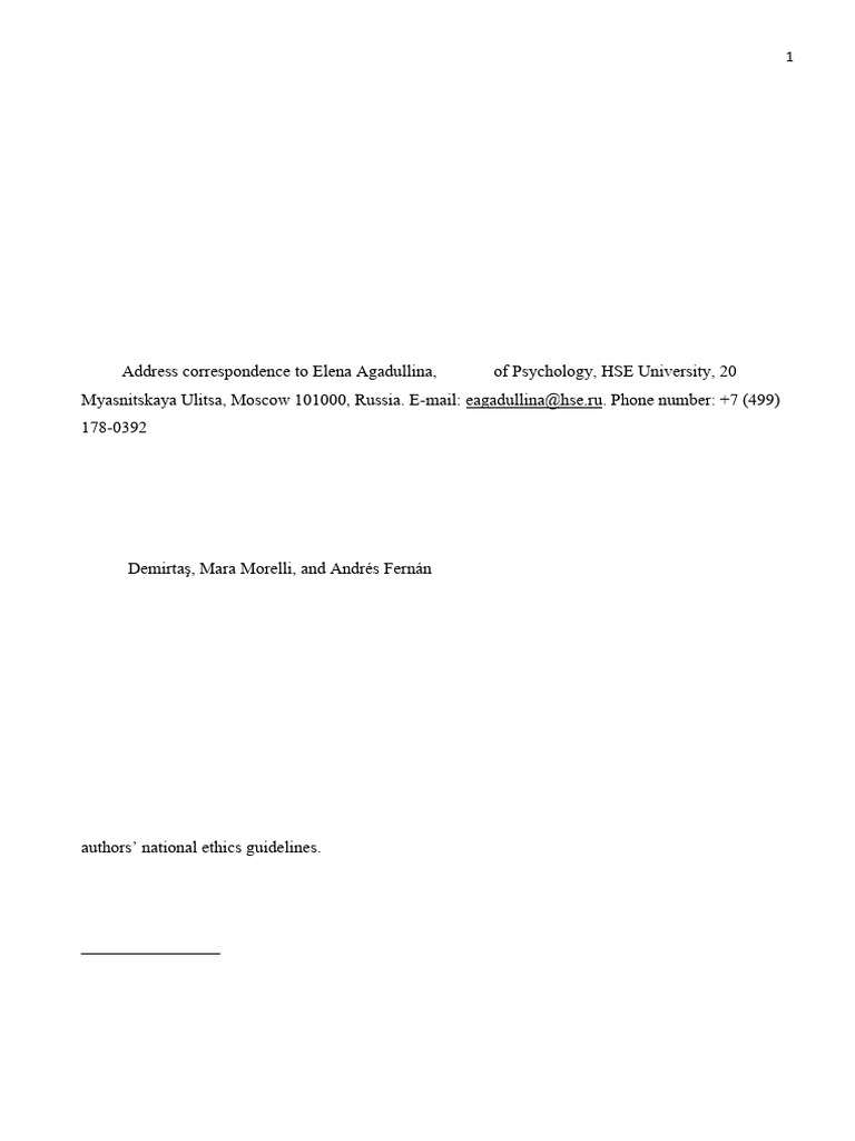 preprint | PDF | Sexism | Violence