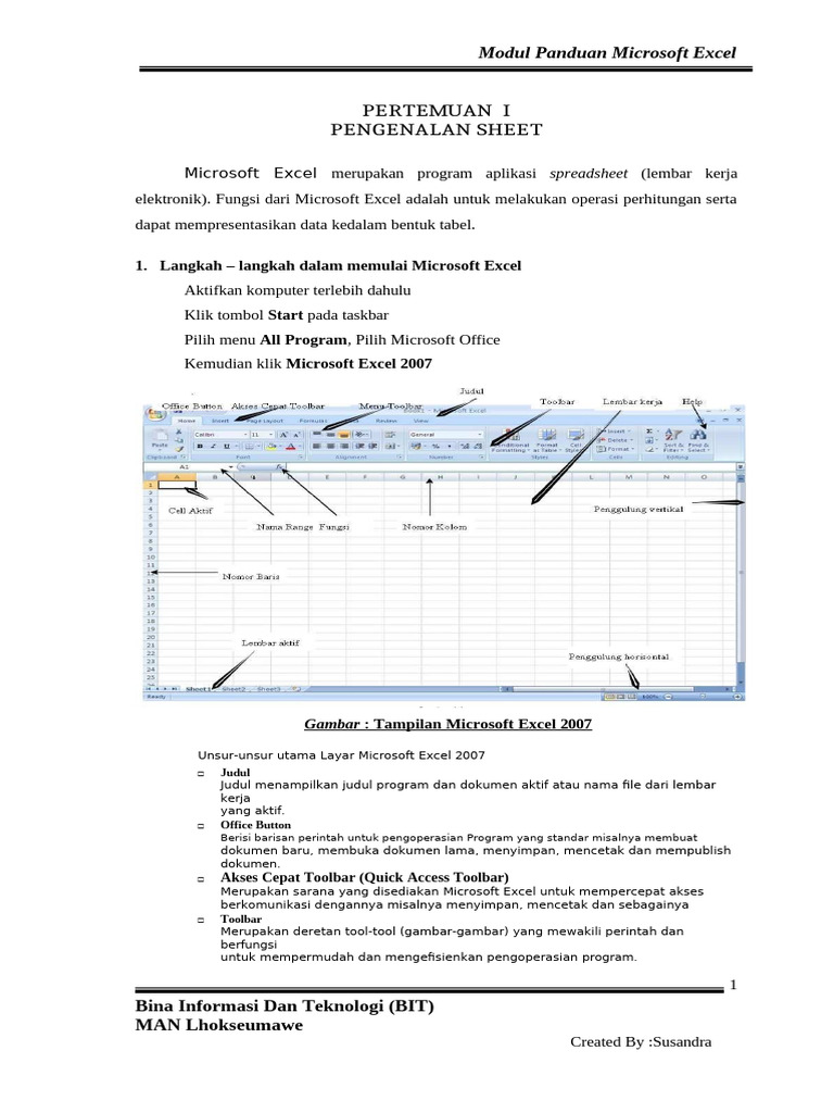Microsoft Excel 2007 | PDF