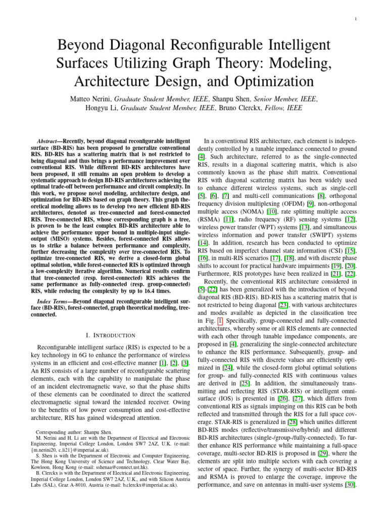 BD IRS Modeling Architecture Design, and Optimization | PDF | Vertex ...