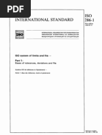 Iso 286 1 2010 | PDF | Engineering Tolerance | International Organization For Standardization