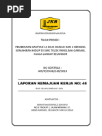 Contoh Laporan Kemajuan Kerja | PDF