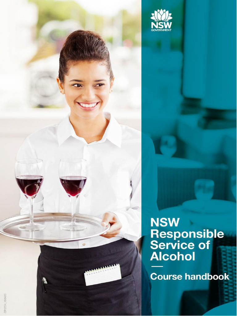NSW Rsa Course Handbook | PDF | Alcohol Law | Alcoholism