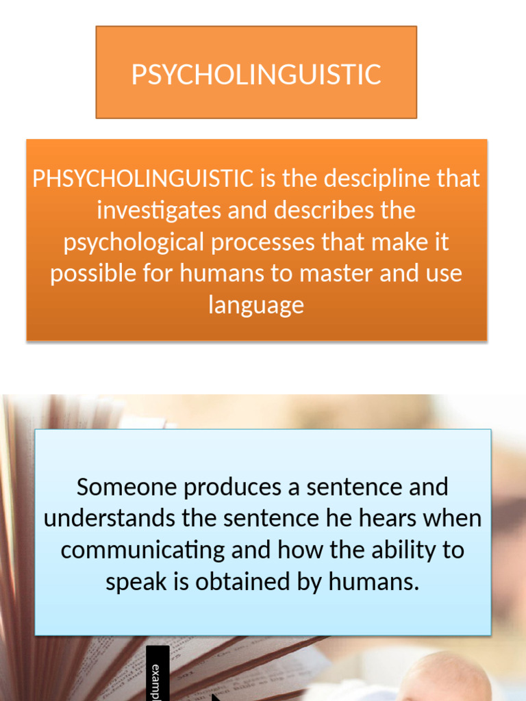 Psycho Linguistic | PDF