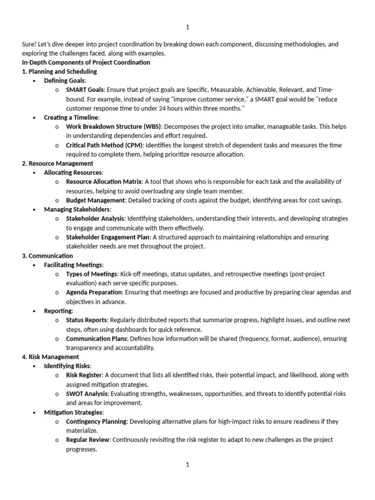 Coordination | PDF | Project Management | Agile Software Development