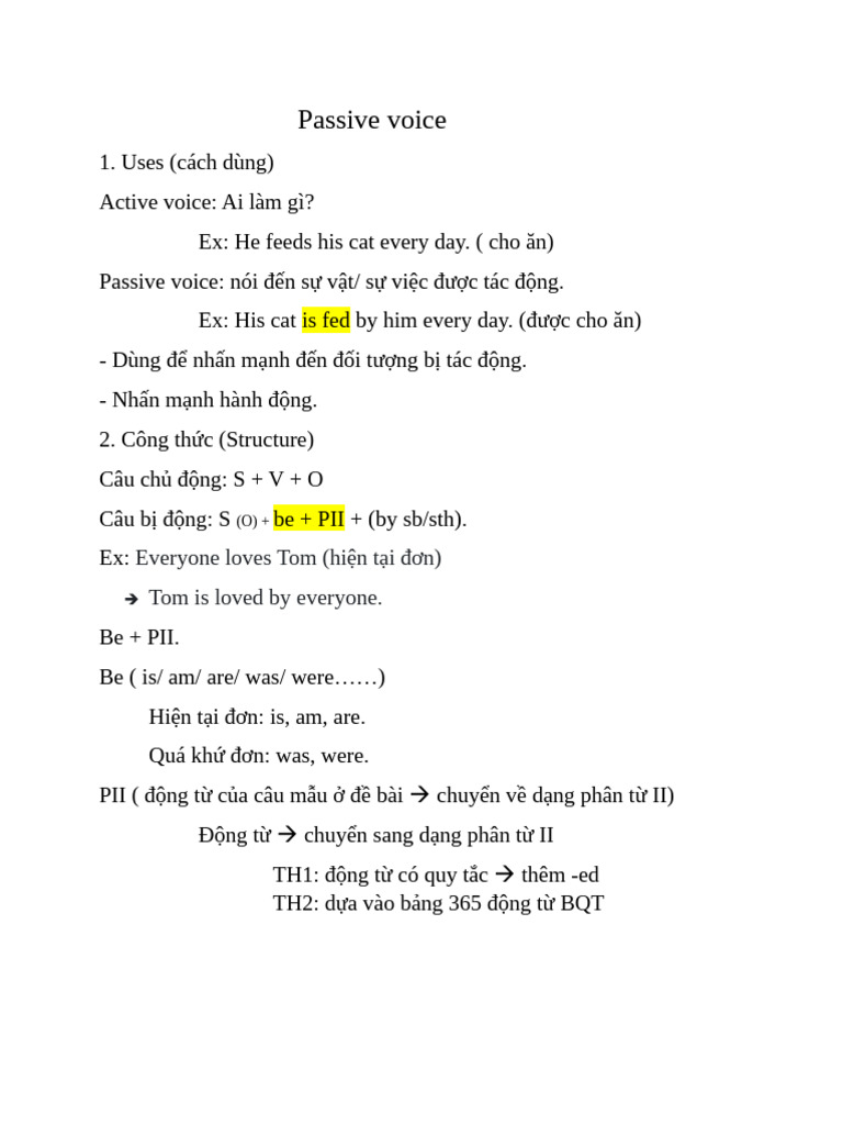 Understanding Passive Voice Structure | PDF | Earth Sciences