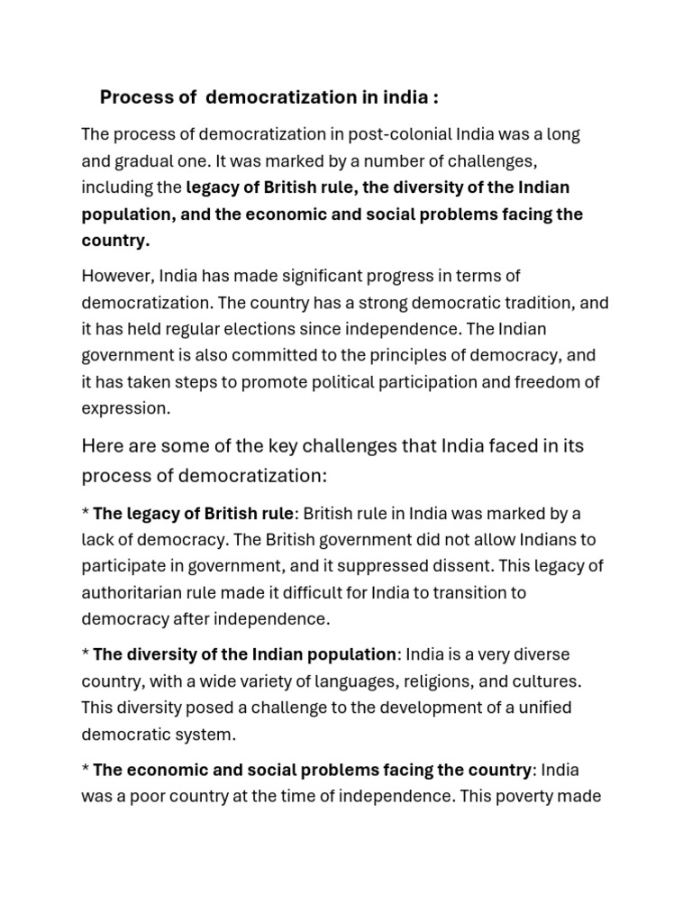 Political Process Unit 1 | PDF | Social Democracy | Democracy