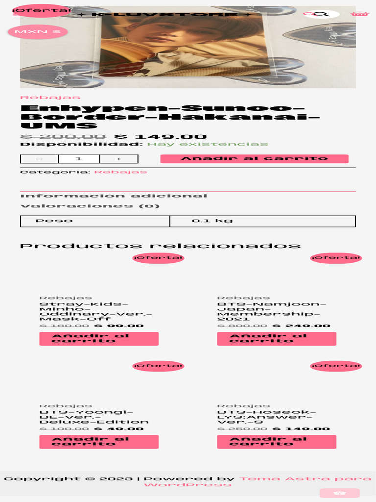 Enhypen Sunoo Border Hakanai UMS | PDF