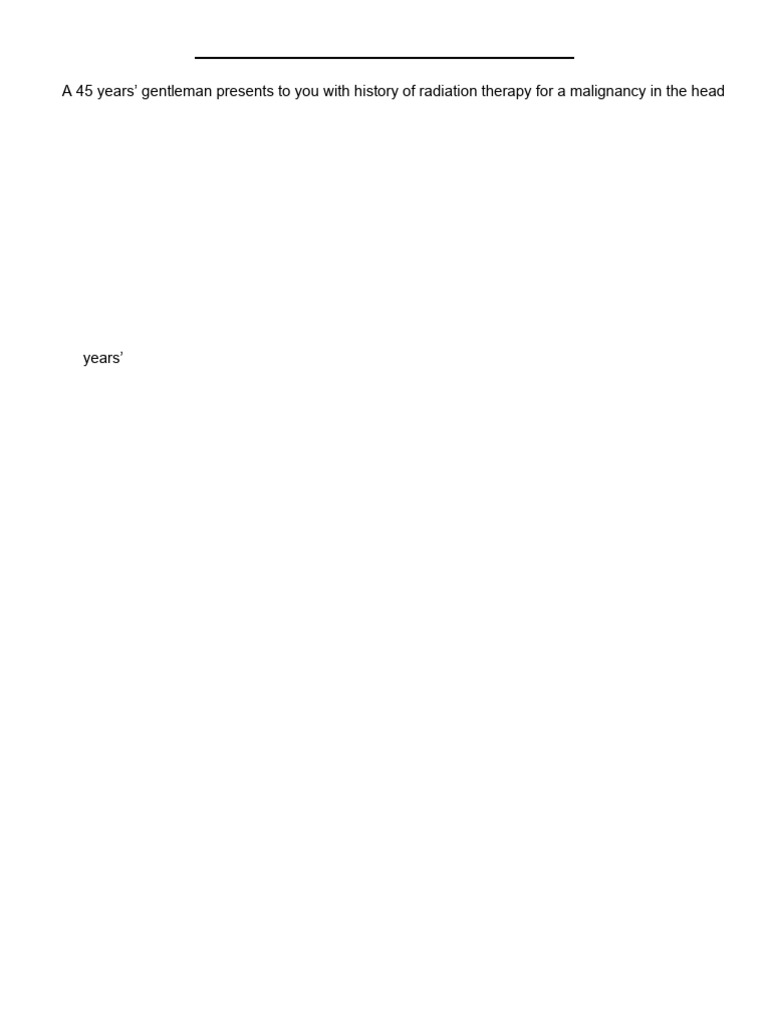 Common Oral Sugery Osce Cases | PDF | Health Sciences | Medicine