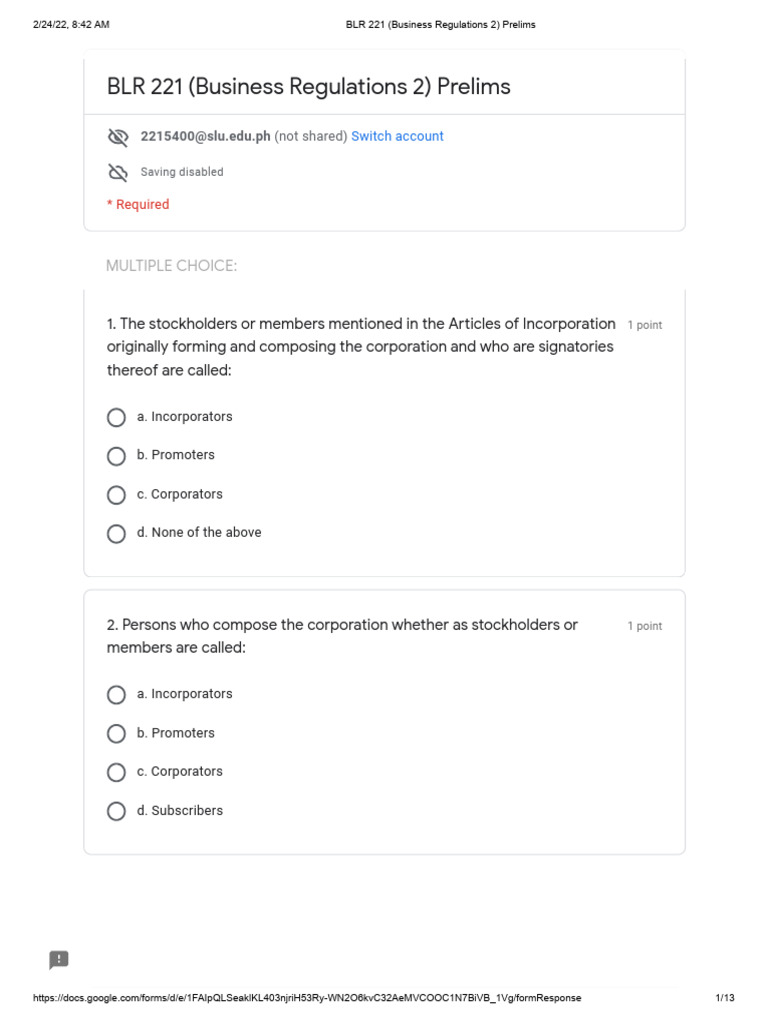 331 | PDF | Corporations | Securities (Finance)