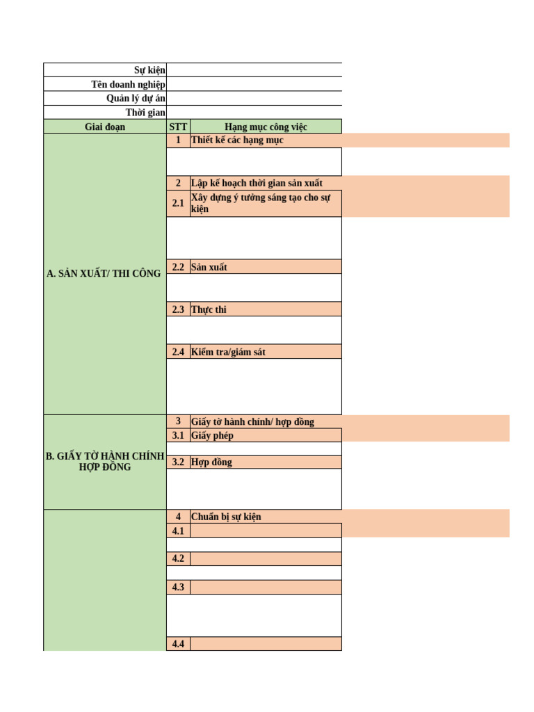 Template - Master Plan - Final | PDF
