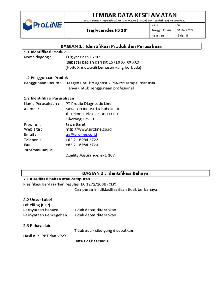 Triglycerides_FS-In-rev.02 | PDF