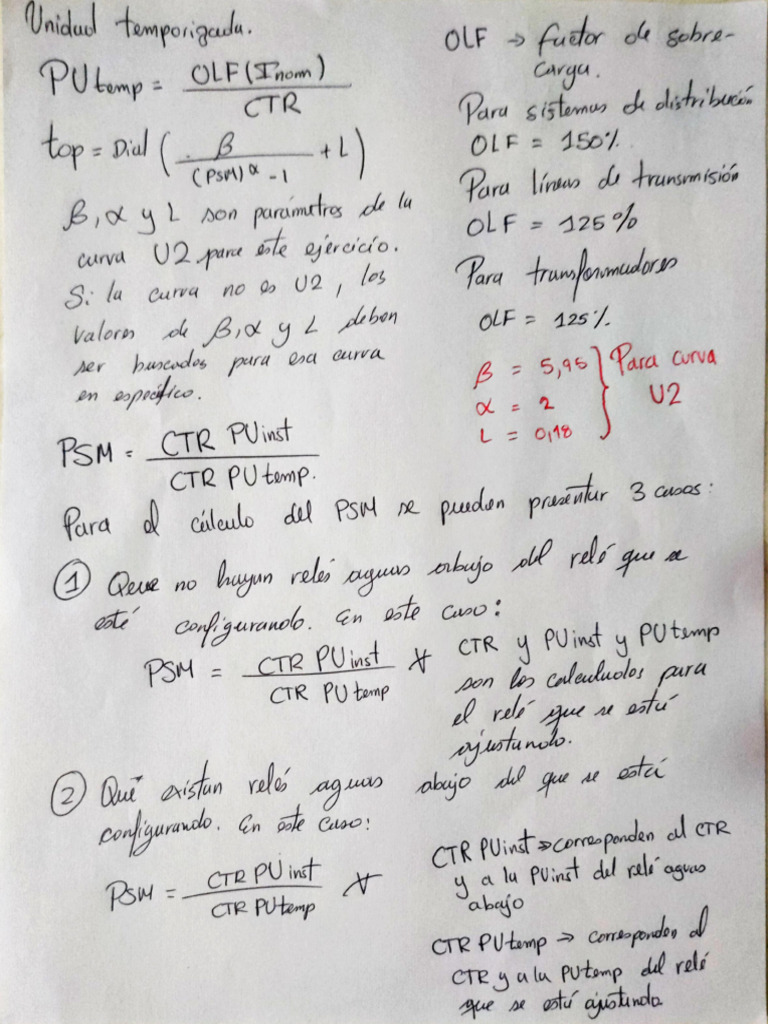 Ecuaciones para El Paso 4 | PDF