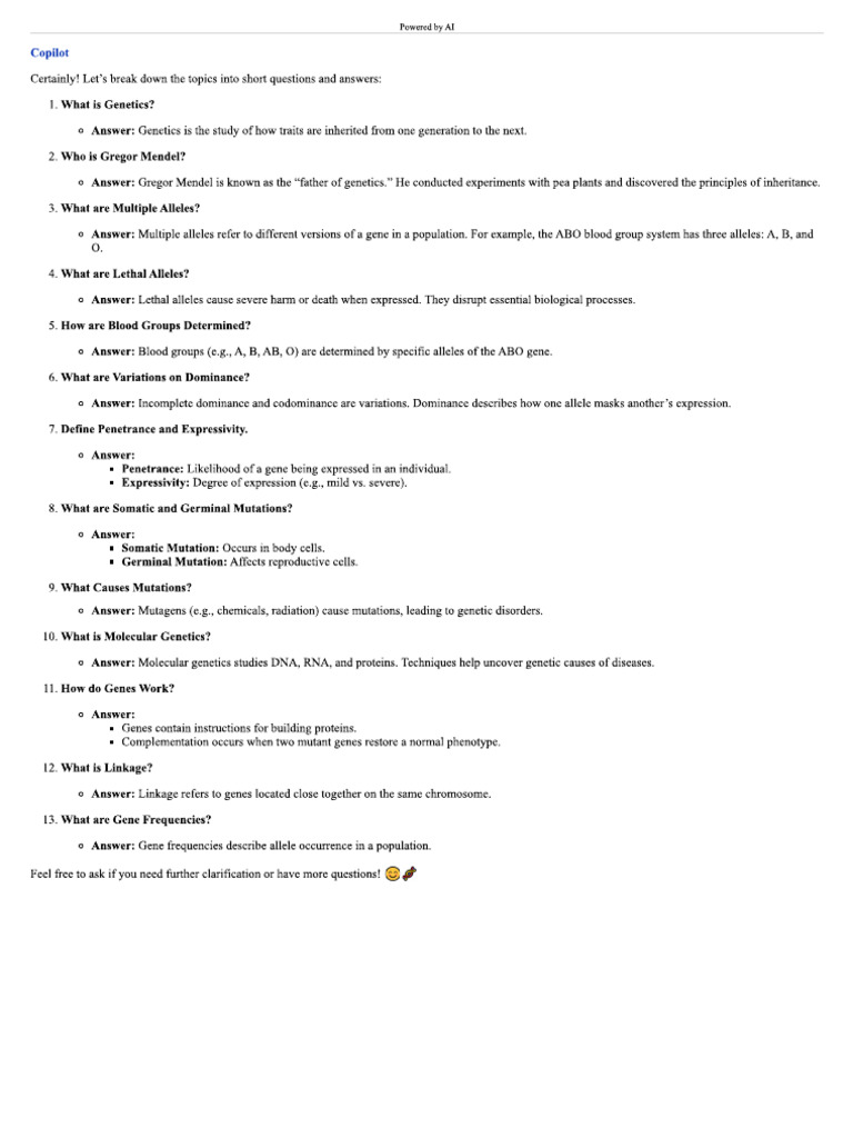 1 Marks Questions | PDF