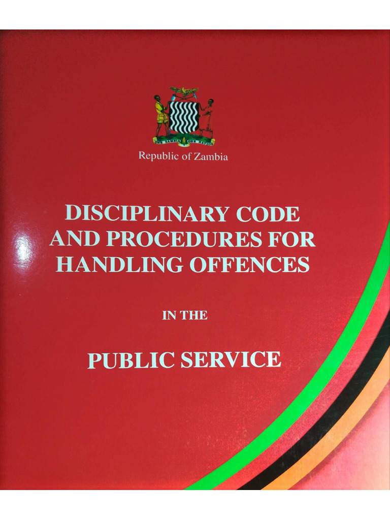 New Disciplinary Code & Procedures 2023 | PDF