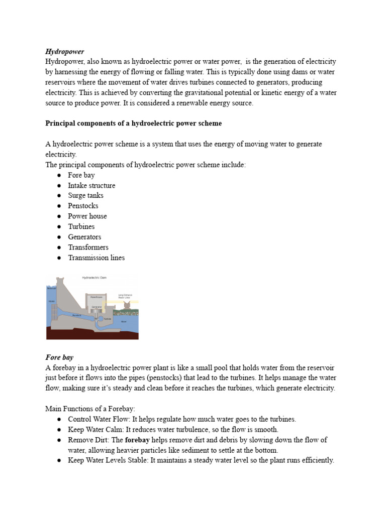 Hydropower | PDF | Electric Power Transmission | Turbine