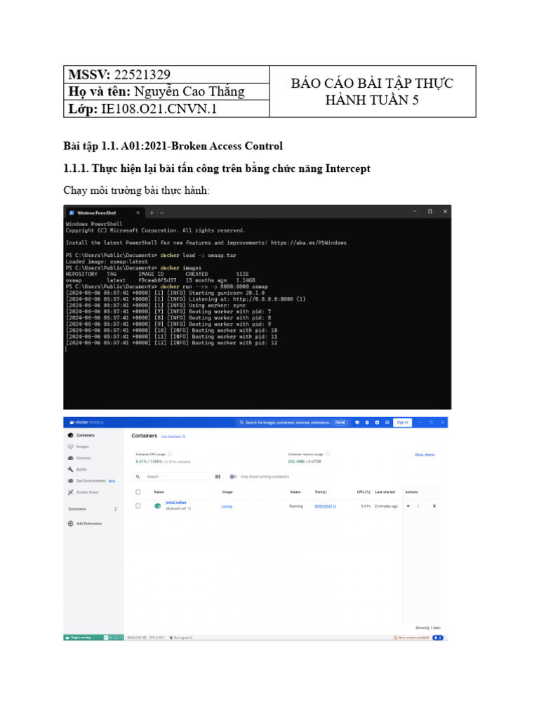 Nguyen Cao Thang - Lab5 | PDF