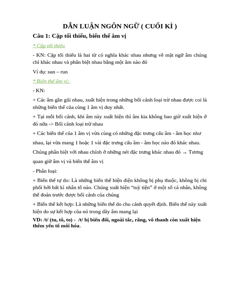 DLNN CUỐI KÌ | PDF