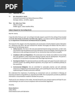 Tree Cutting Permit Request to DENR | PDF | Manila | Regulatory Compliance