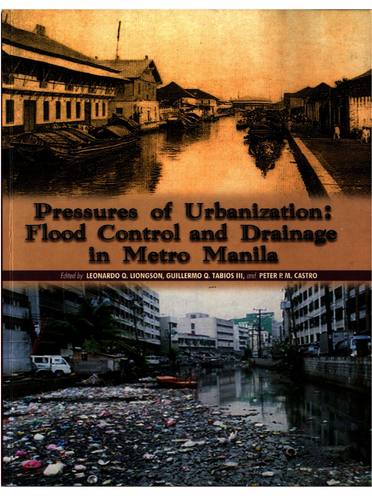 Pressures of Urbanization Flood Control and Drainage in Metro Manila | PDF | Storm Drain | Flood
