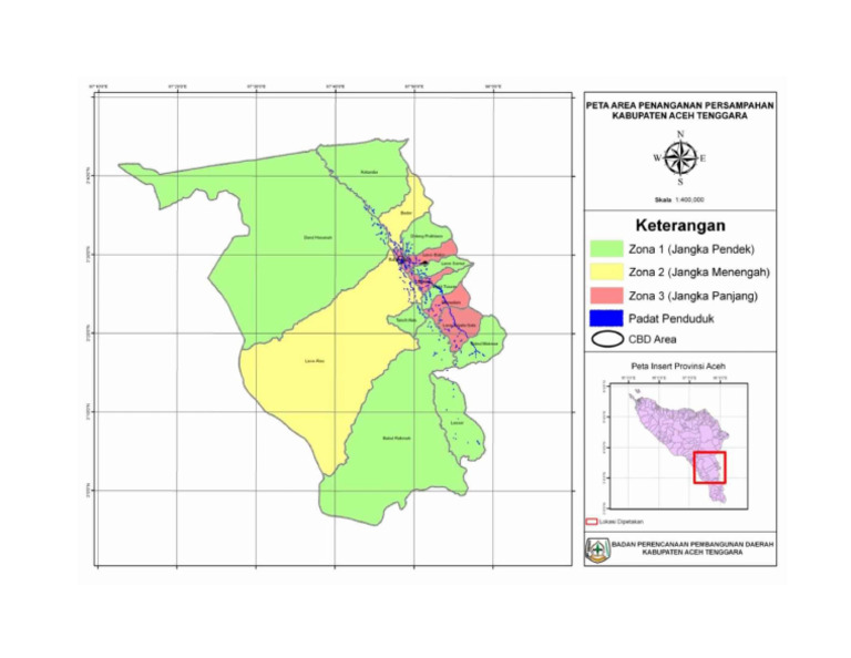 Skema Peta Persampahan | PDF