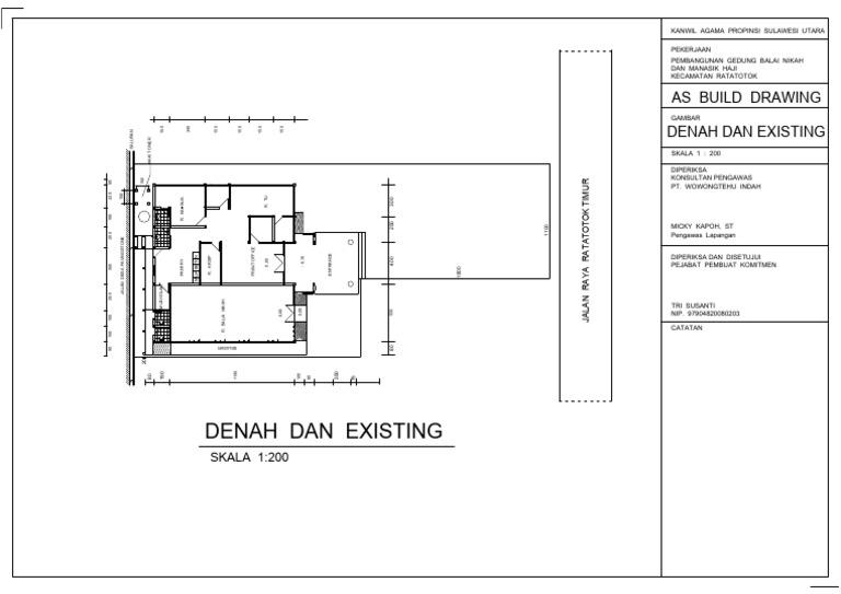 Abd Denah Dan Existing | PDF