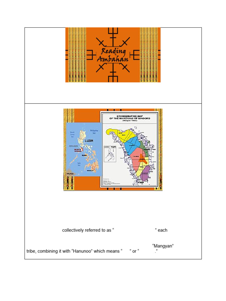 Understanding the Ambahan Poetry Form | PDF | Linguistics | Phonetics