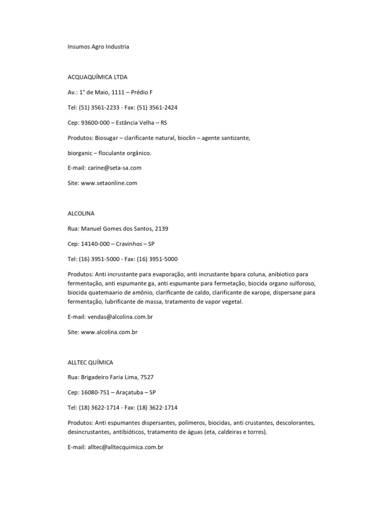 Documento Técnico Criptografado | PDF | Ácido sulfúrico | Carbonato de sódio