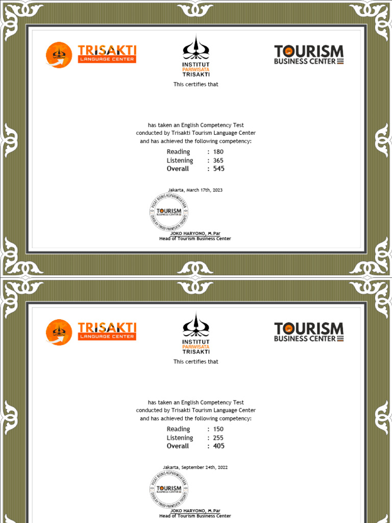 Amira Certificate | PDF