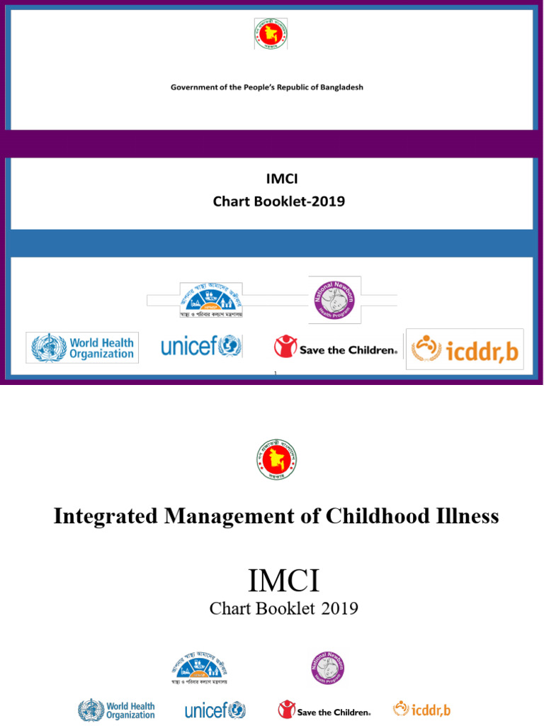 IMCI Chart Booklet English 2019 V23 | PDF | Diarrhea | Pneumonia