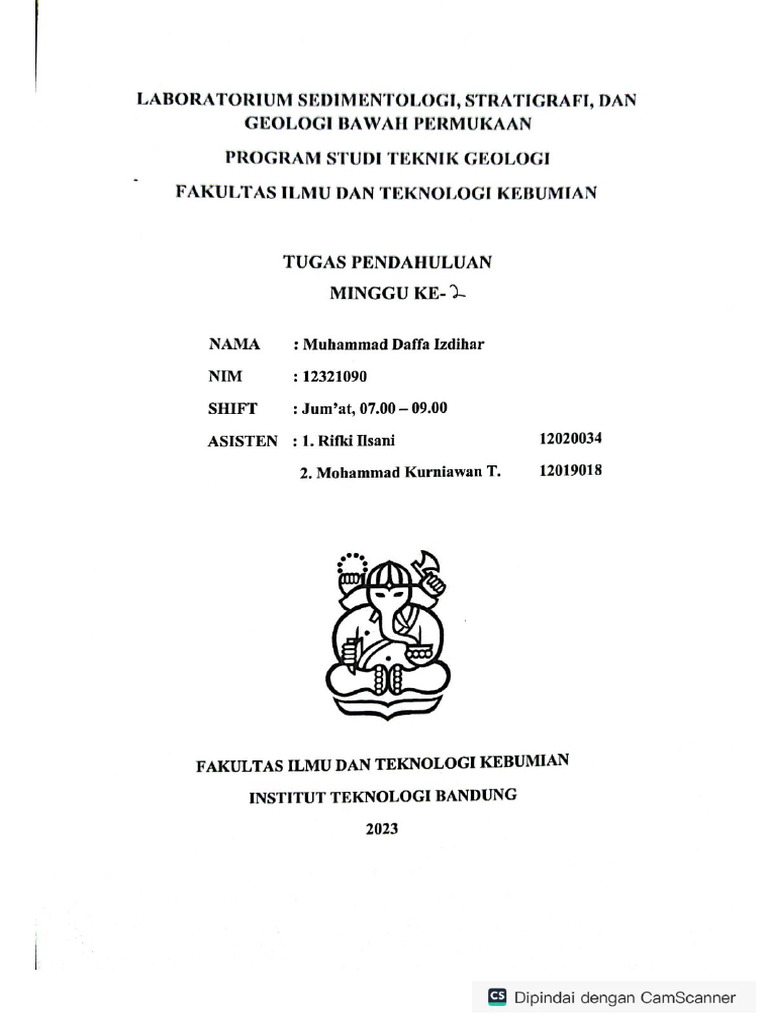 TP 2 - Sedimentologi Dan Stratigrafi | PDF