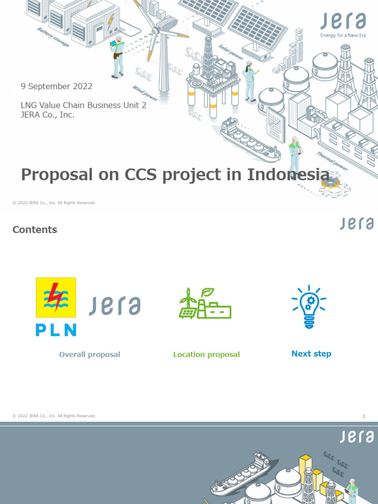 JERA Indonesia CCS Proposal Presentation - PLN - Fin | PDF | Carbon Capture And Storage ...