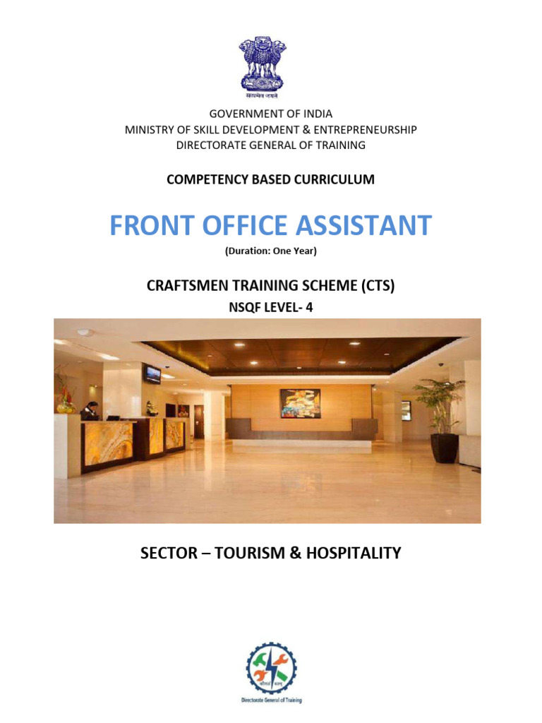 Front Office Assistant Training Program | PDF | Microsoft Excel ...