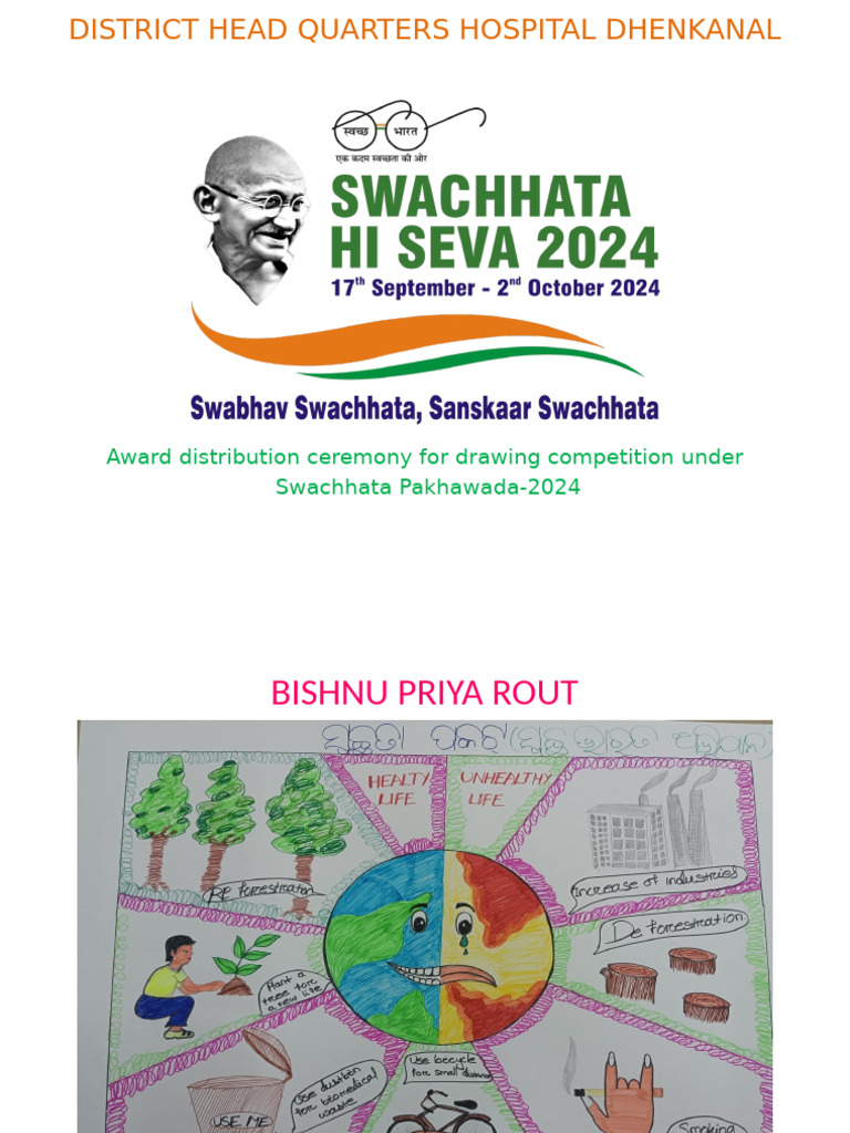 Award Distribution Ceremony For Drawing Competition Under Swachhata ...
