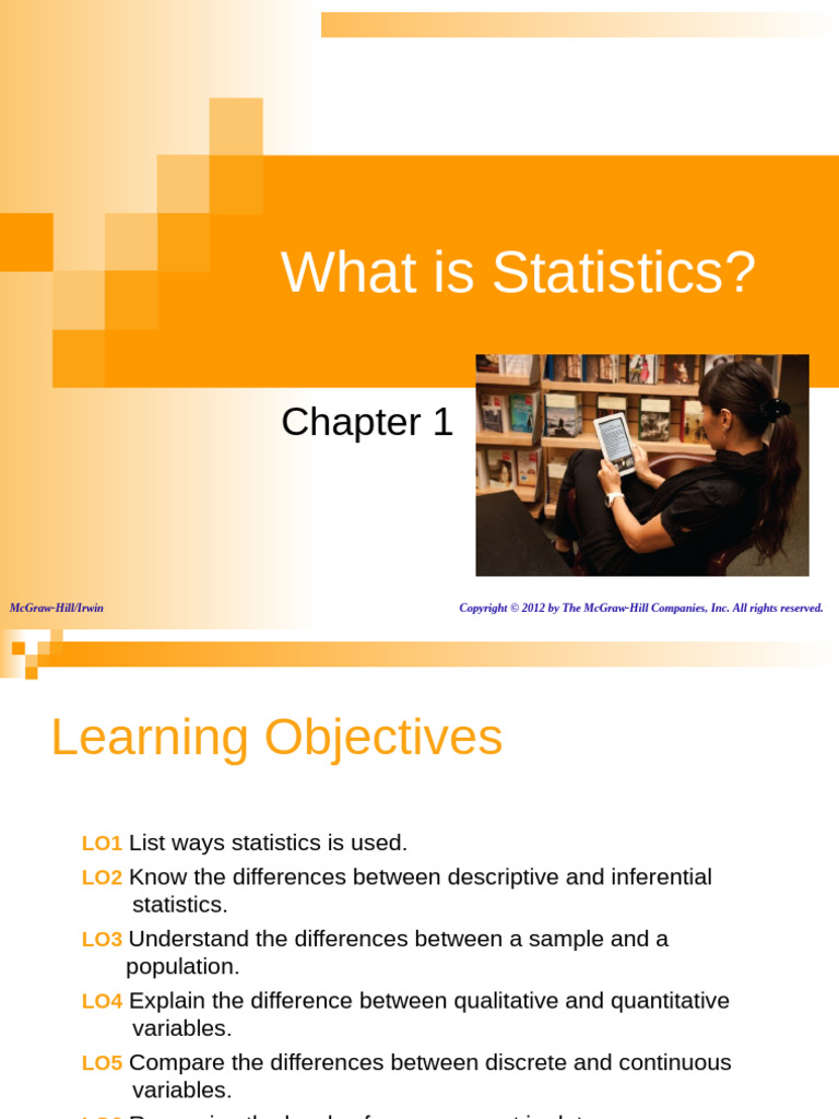 Chapter 1 to Introduction to Statistics | PDF | Level Of Measurement ...