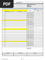 Qa QC File Index | PDF