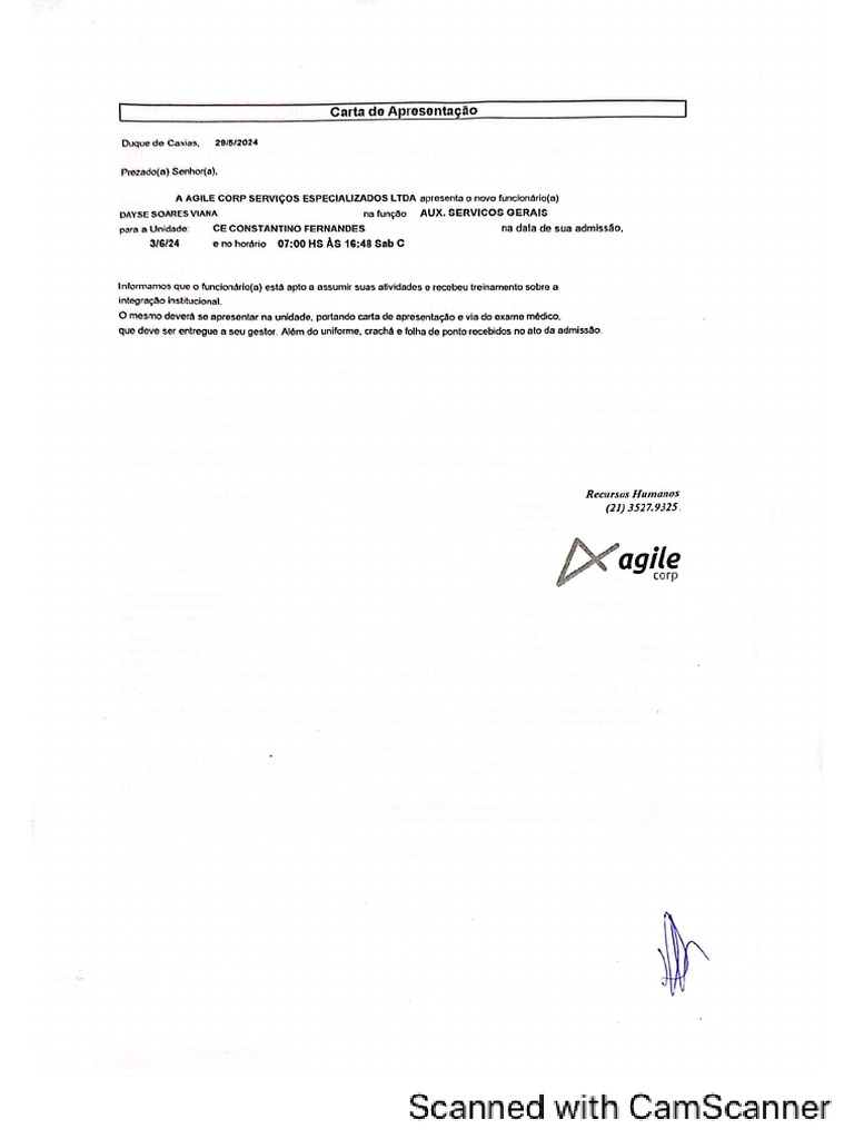 Contrato Dayse | PDF