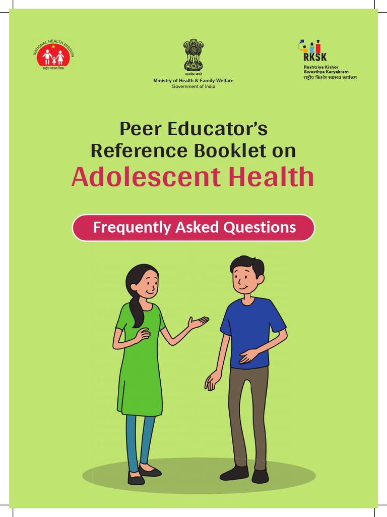 Peer Educator Reference Book-Frequently Asked Questions - (FAQs) | PDF ...