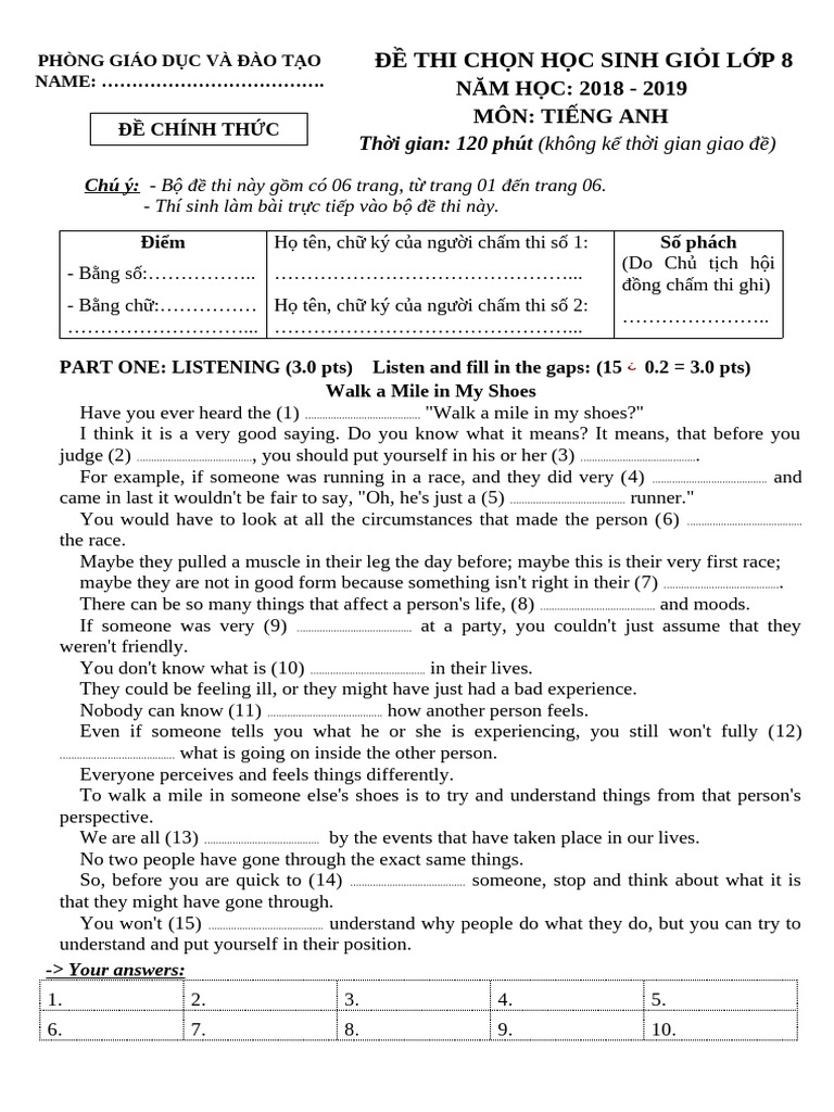 Thi HSG 8-TH 2 | PDF