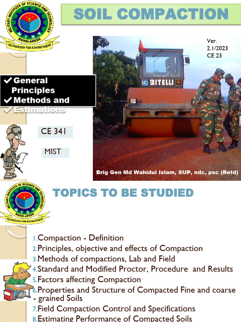 Soil Compaction Techniques | PDF | Materials | Soil