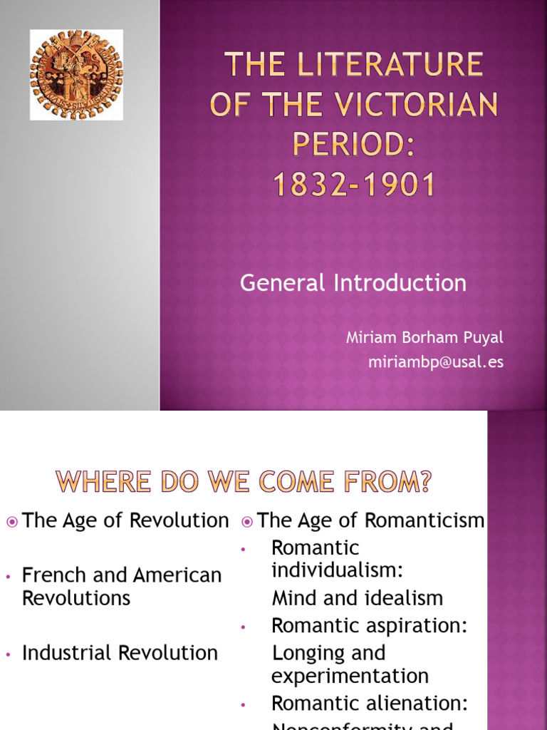 Victorian Literature Insights | PDF | Novels | Gothic Fiction