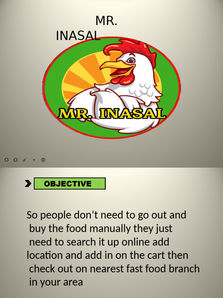 MR. INASAL Presentation2 | PDF