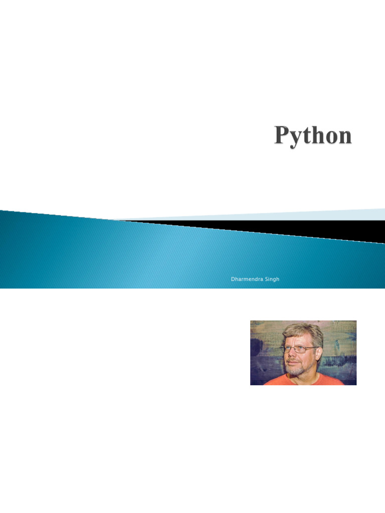 Python Intoduction Pdf Python Programming Language Object Oriented Programming 9310